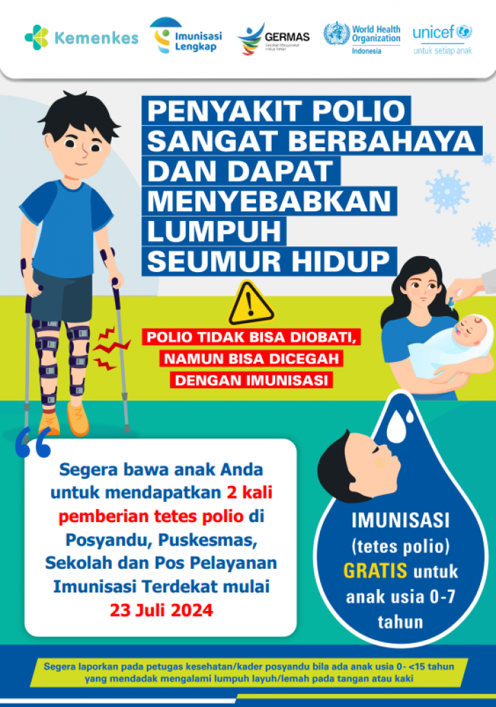 Pekan Imunisasi Nasional (PIN) Polio Tahun 2024 | Desasedang Badung